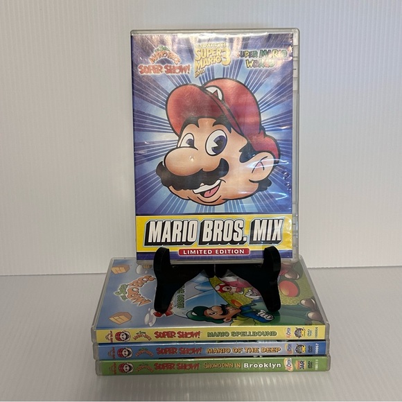 Other | Super Mario Bros Dvd Lot 4 Show Spellbound Showdown Brooklyn ...
